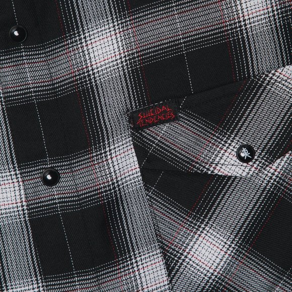 DIXXON | Shirts | Dixxon X Suicidal Tendencies 4yr Collab Flannel Shirt ...